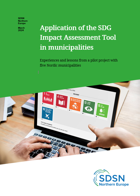 New report on applying the SDG Impact Assessment Tool in Nordic ...