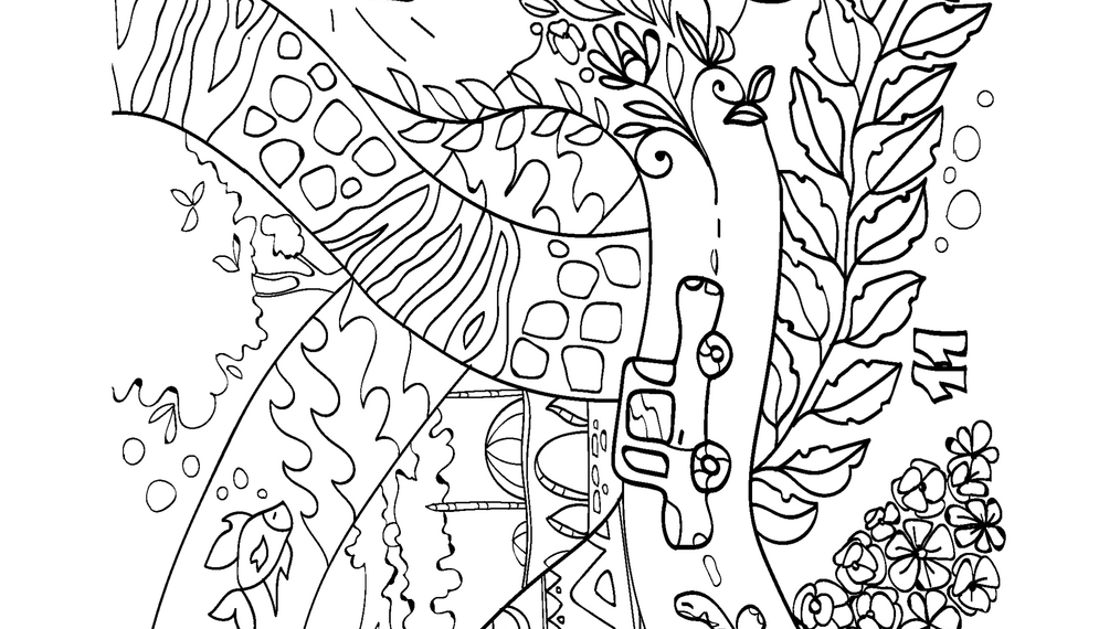 sustainability coloring pages